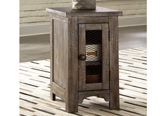 Aldwin Gray Rectangular Storage Cocktail Table - Lexington Overstock ...