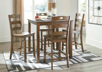 Caitbrook Gray Dining Counter Height Table - Lexington Overstock Warehouse