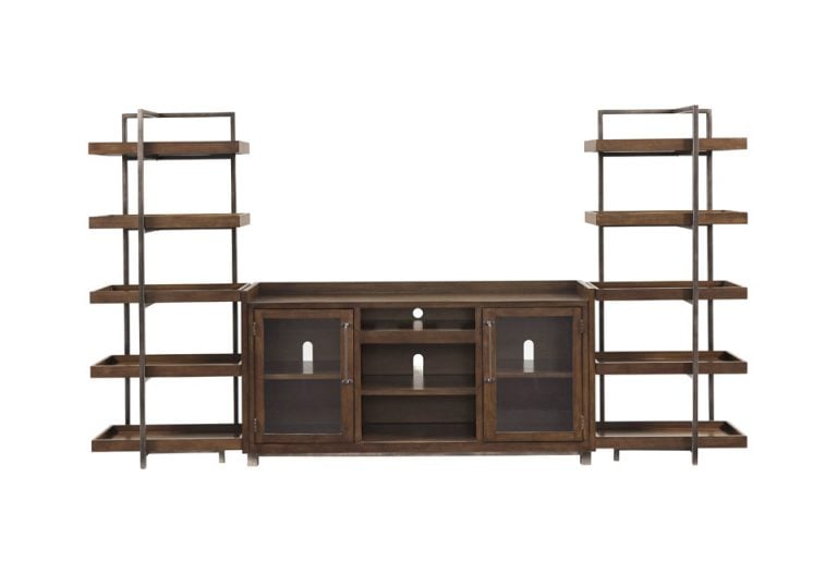 Frankwell Brown Bookcase - Lexington Overstock Warehouse