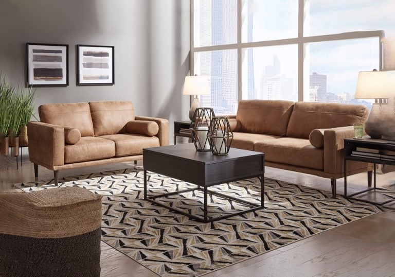 Ashley® Furniture Living Room Sofa Set