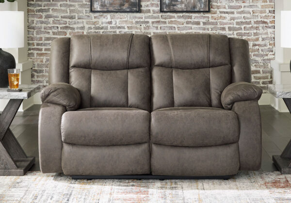 First Base Gunmetal Sofa Set - Lexington Overstock Warehouse
